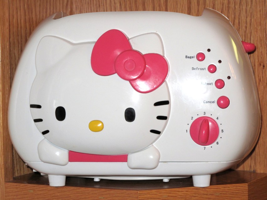 Let’s Toast With the Hello Kitty Toaster!