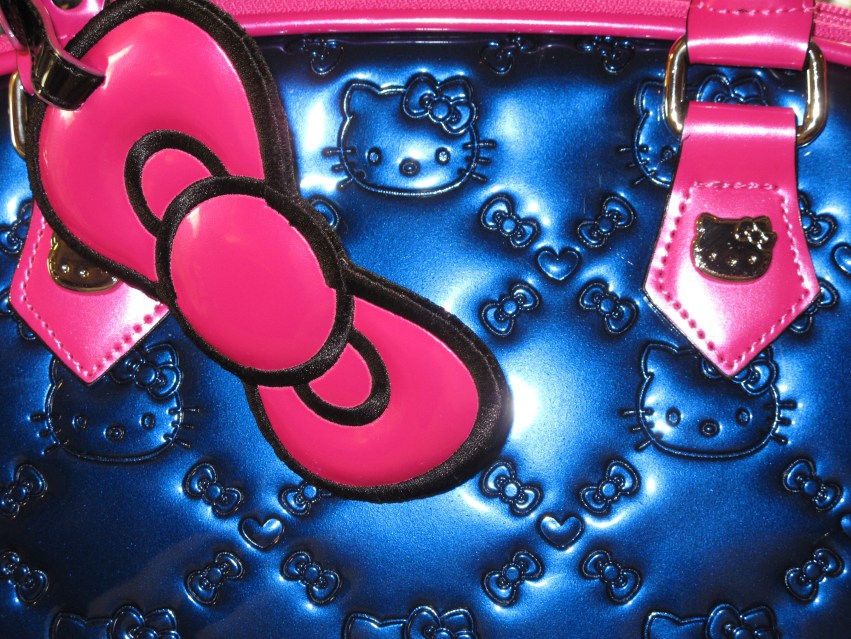 Hello Kitty Blue/Pink Loungefly Purse and Wallet